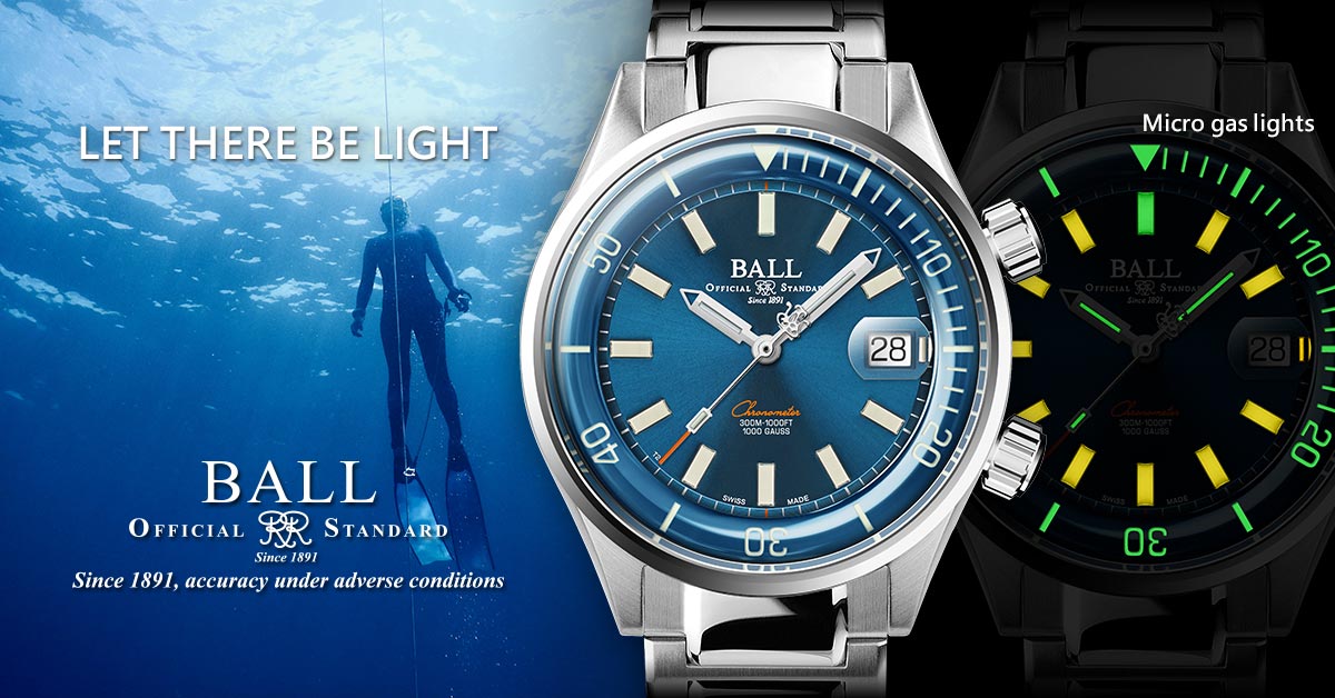 【DIVER CHRONOMETER】期間限定の特別なキャンペーンを実施いたします！ | ボール ウォッチ (BALL Watch) 日本公式 ...